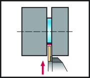 Reinforced parting blade G4041-R-DX-P - Walter Tools