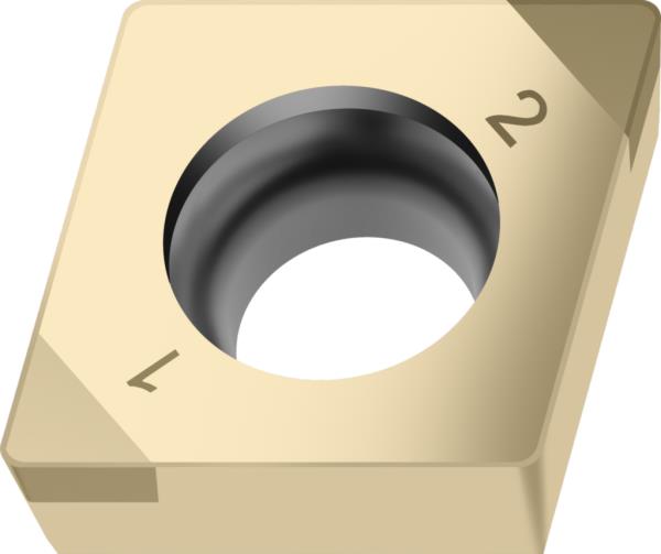Turning Insert CBN – Positive rhombic 80° CCGW_TM-2 - Walter Tools