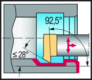 Exchangeable head – Backward turning WE07-B10-093R02 WSM23X - Walter Tools