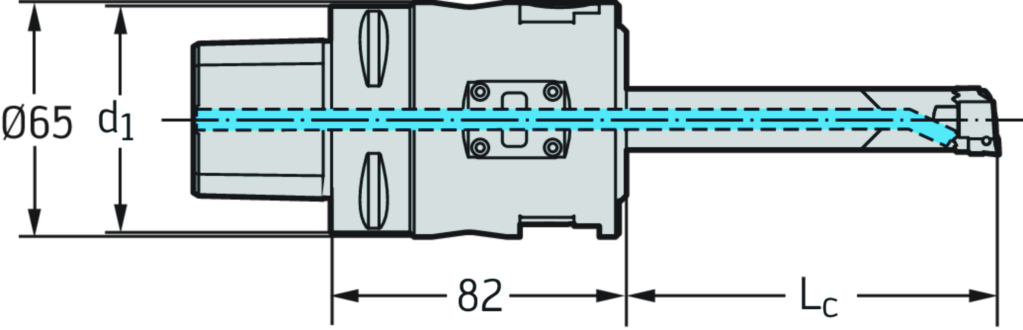 Feinbohrwerkzeug B4035-UC-MEDIUM-WC04 - Walter Tools