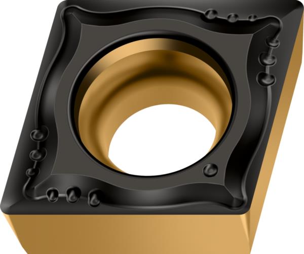 Turning Insert – Positive rhombic 80° CCGT-MP4 - Walter Tools
